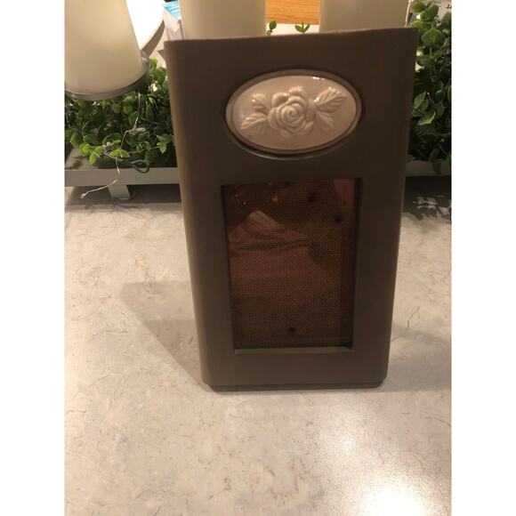 Rare woods | Accents | Rare Woods Picture Frame Wood Painted Brown With ...